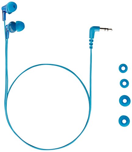 Panasonic RP-HJE125-A Wired Earphones, Blue, 7 x 9.8 x 20