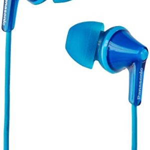 Panasonic RP-HJE125-A Wired Earphones, Blue, 7 x 9.8 x 20