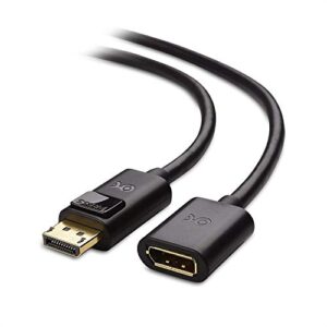 cable matters displayport to displayport extension cable (dp to dp extension cable) 6 feet