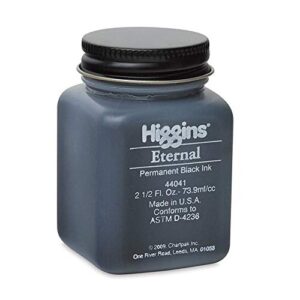 Higgins Black Eternal Ink, 2.5 Oz Bottle (44041)