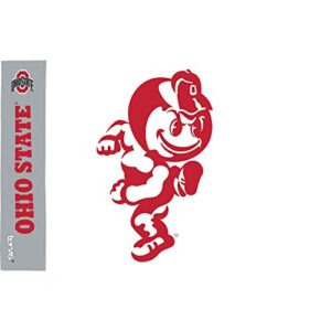 Tervis Ohio State Buckeyes Mascot Colossal Tumbler with Wrap and Red Lid 16oz, Clear