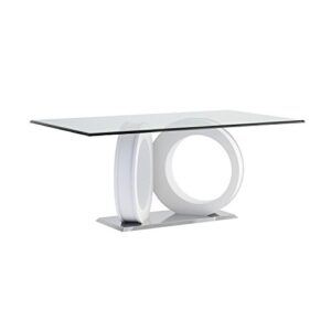 Global Furniture Dining Table, White