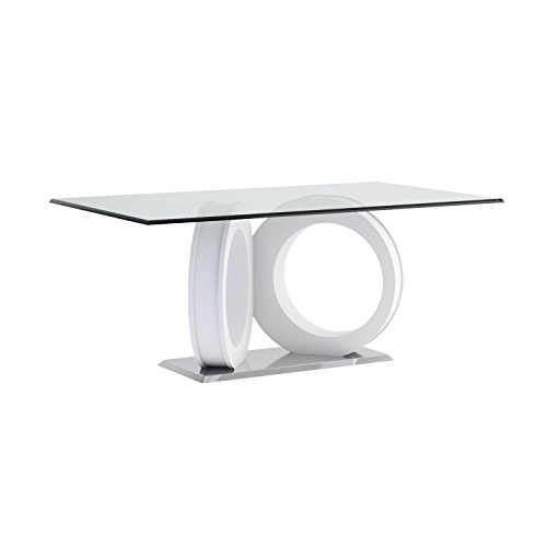 Global Furniture Dining Table, White