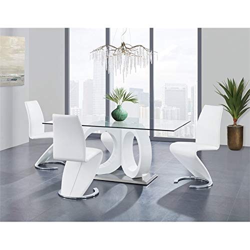 Global Furniture Dining Table, White