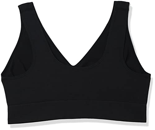 Hanes womens Get Cozy Pullover Comfortflex Fit Wirefree Mhg196 Bras, Black, X-Large US