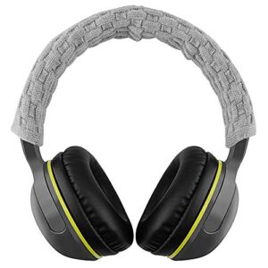 Geekria Knit Fabric Headband Cover Compatible with Sony WH-1000XM5, WH-1000XM4, WH-1000XM3, Beats Studio 3, Studio 2.0 Headphones, Head Cushion Pad Protector, Replacement Repair Part, Sweat Cover