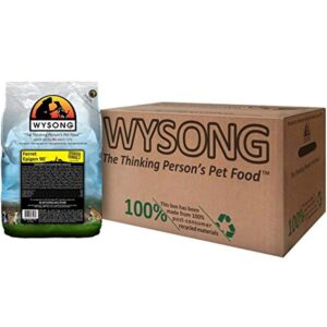 wysong ferret epigen 90 - starch free dry natural food for ferrets, four- 5 pound bags, model:wdfe9020