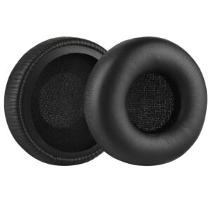 Geekria QuickFit Extra Thick Replacement Ear Pads for AKG K450, K480, Q460, K430, K420 Headphones Ear Cushions, Headset Earpads, Ear Cups Repair Parts (Black)