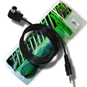 alpine cda-9885 cda-9886 cda-9886m ida-x303 ida-x305 ida-x305s cda-7839 cda-7842 cda-7843 cda-7844 ai-net to 3.5mm aux input cable headphone jack ainet