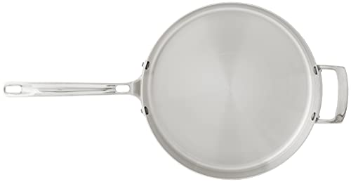 Viking Culinary Professional 5-Ply Stainless Steel Sauté Pan, 6.4 Quart, Silver