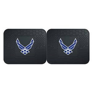 fanmats - 16945 fanmats military 'air force' utility mat - 2 piece 14"x17"