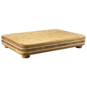 totally bamboo bamboo big easy chopping block, 19" x 13.5"