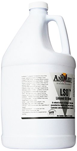 AniMed Lso Linseed Oil Blend for Horses, 1-Gallon