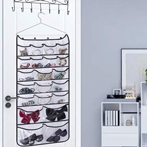 Misslo Hanging Closet Dual-Sided Organizers, 42 Pockets, 38.5 by 17.75-Inch