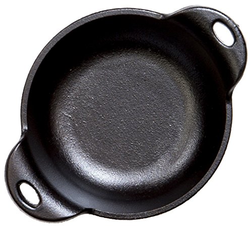 Lodge Heat Enhanced and Seasoned Cast Iron Mini Serving Bowl, 12-Ounce