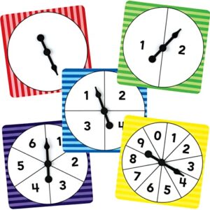 Teacher Created Resources Number Spinners, Set of 5 (20637)