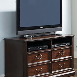 Liberty Furniture Industries Brayton Manor Jr Executive Media Lateral File, W46 x D22 x H31, Dark Brown