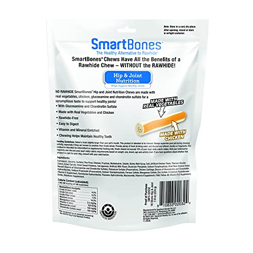 SmartBones Chicken Dog Chews Hip Joint (16 Sticks)