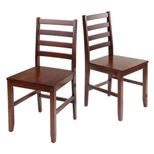 winsome hamilton seating, antique walnut