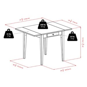 Winsome Hamilton Dining, Antique Walnut