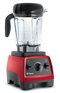 vitamix, red 7500 blender, professional-grade, 64 oz. low-profile container