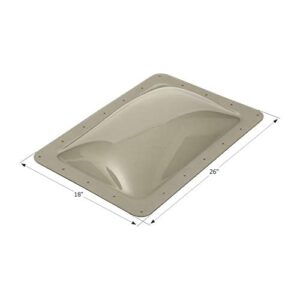 icon rv skylight - sl1422s - smoke