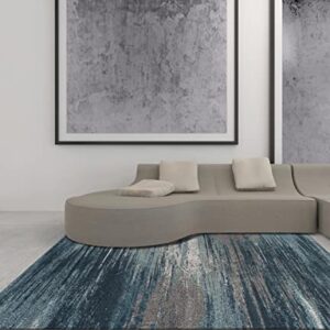 Dalyn Rugs Modern Greys Rug, 3'3" x 5'3", Teal