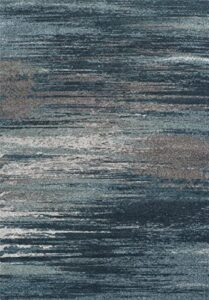 dalyn rugs modern greys rug, 3'3" x 5'3", teal