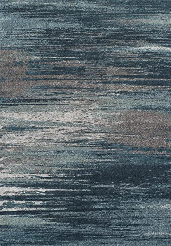 Dalyn Rugs Modern Greys Rug, 3'3" x 5'3", Teal