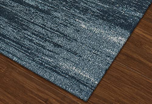 Dalyn Rugs Modern Greys Rug, 3'3" x 5'3", Teal