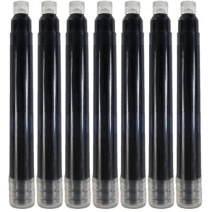 Gullor Ink Cartridges Fit Jinhao Foutain Pen, Black Ink, Set of 25 PCS