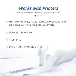 INK E-SALE Compatible ML-2010D3 Toner Cartridge Replacement for Samsung ML-2010 ML-1610 ML-2010D3 for use with Samsung ML-2010R MLT-D119S ML-2510 ML-2570 SCX-4321