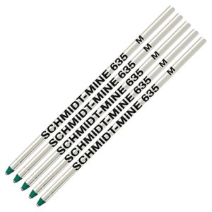 schmidt 5 pack 635 mini d1 refills - green