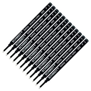 12 Pack - Schmidt 888 Black Fine Rollerball Refill