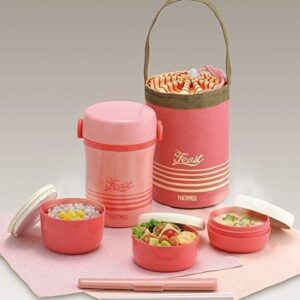 Thermos Stainless Lunch Jar Coral Pink Jbc-801 Cp