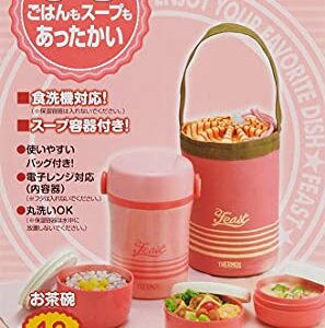 Thermos Stainless Lunch Jar Coral Pink Jbc-801 Cp