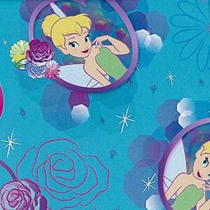 springs creative disney tinkerbell tink petal perfect cameo 100-percent cotton decorative fabric, 43/44-inch/15-yard