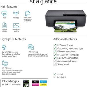 HP OfficeJet Pro 6230 Wireless Color Printer, Works with Alexa (E3E03A)