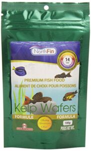 northfin kelp wafers, 14 mm, 100 grams