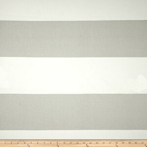 premier prints cabana stripe french grey, fabric by the yard