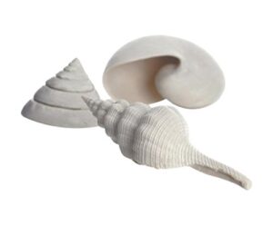 biorb 46133.0 sea shell set 3 white aquariums