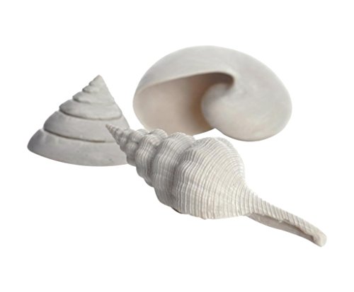 biOrb 46133.0 Sea Shell Set 3 White Aquariums