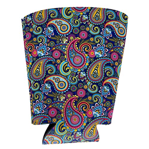 Paisley Pattern Pint Glass Coolie