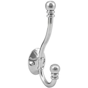 cosmas 36267ch polished chrome heavy duty coat & hat hook