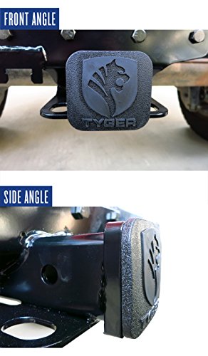 Tyger New Hitch Cover Universal Fit on 2inch Towing Trailer Hitch Receiver Tube