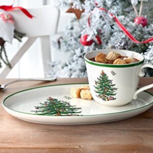 Spode Earthenware Christmas Tree Soup and Sandwich Set