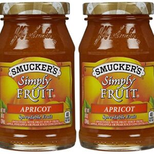 Smucker's Simply Fruit Spread - Apricot - 10 oz - 2 ct