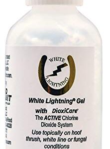 Grand Circuit 2 Oz White Lightning Gel with Dioxicare Use Topically on Hoof Thrush, White Line, or Fungal Conditions