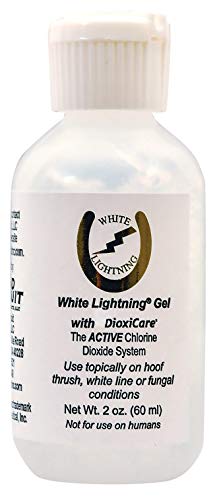 Grand Circuit 2 Oz White Lightning Gel with Dioxicare Use Topically on Hoof Thrush, White Line, or Fungal Conditions