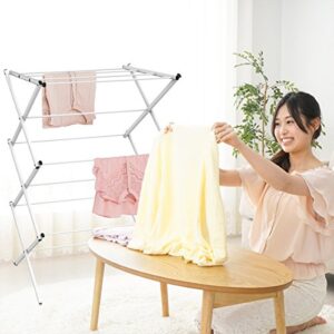 Lavish Home Clothes Drying Rack-24ft. of Drying Space-Collapsible and Compact for Indoor/Outdoor Use-Portable Stand for Hanging, Air-Drying Laundry